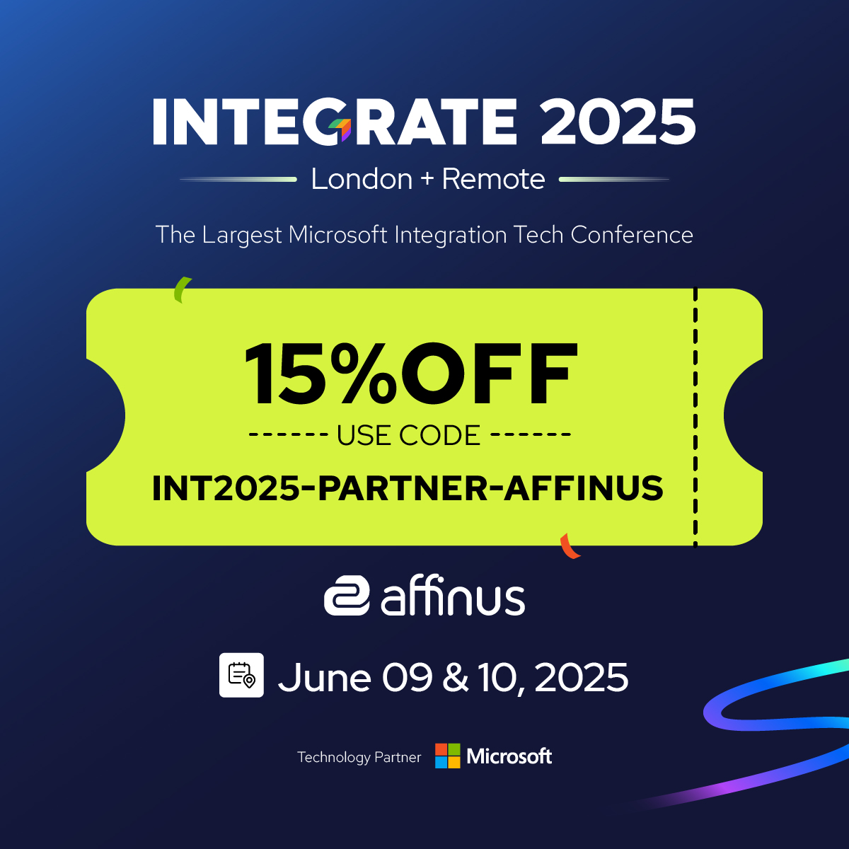 Affinus proud to be Gold Partners of INTEGRATE 2025 - Affinus